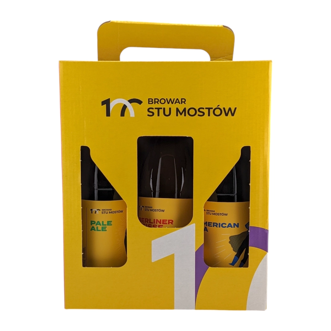 Zestaw Prezentowy Browar Stu Mostów (3x500ml) [termin 30.04.2025 ...